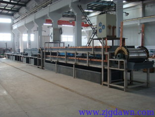 China Copper coat steel Plating Machine supplier