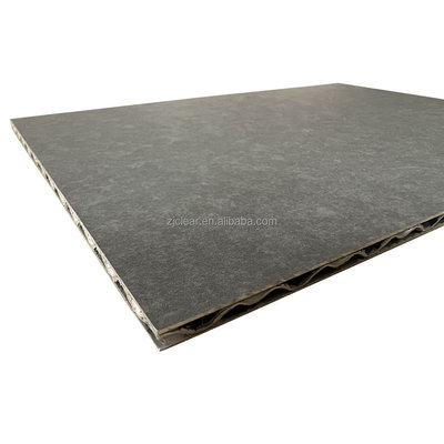 High strength Aluminum corrugated core composite panel (ACCP)