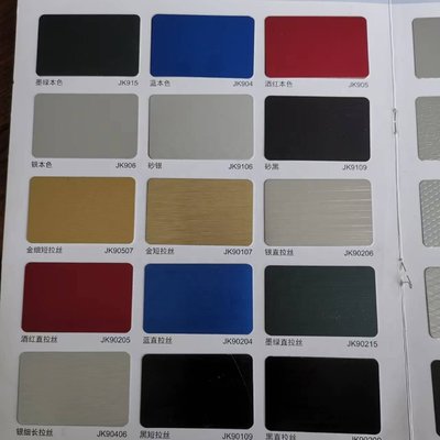 Thickness 1.6mm 2mm 3mm 4mm 5mm 6mm Mecopanel Steel composite panel
