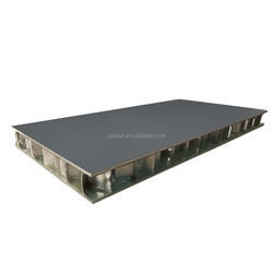 Thickness 5mm 8mm 10mm 15mm 25mm 50mm 100mmAluminuim honeycomb panel