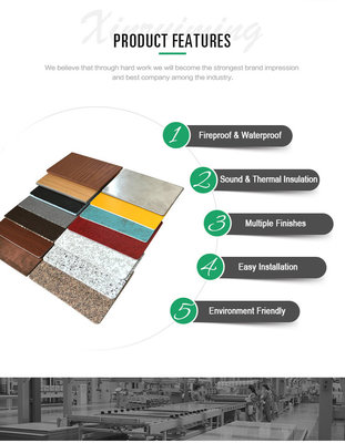 Sandwich steel panel /Steel Composite Panel With Higher Strength Metal Panel
