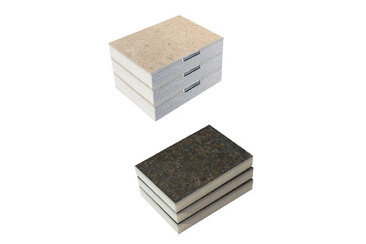 External wall thermal insulation integral board and system