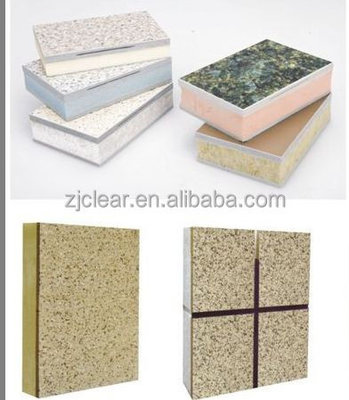 External wall thermal insulation integral board and system