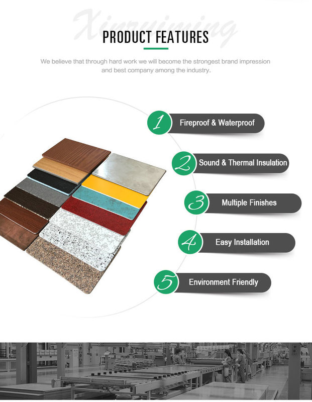 3mm,4mm,5mm,6mm Solid color decorative metal sheet