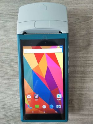 Built-in printer pos 5.5 inch Android 6.0 ordering online handheld pos terminal