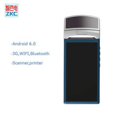 5.5" Display Wifi /3G/Bluetooth Handheld Mini Android Pos Terminal provide free SDK