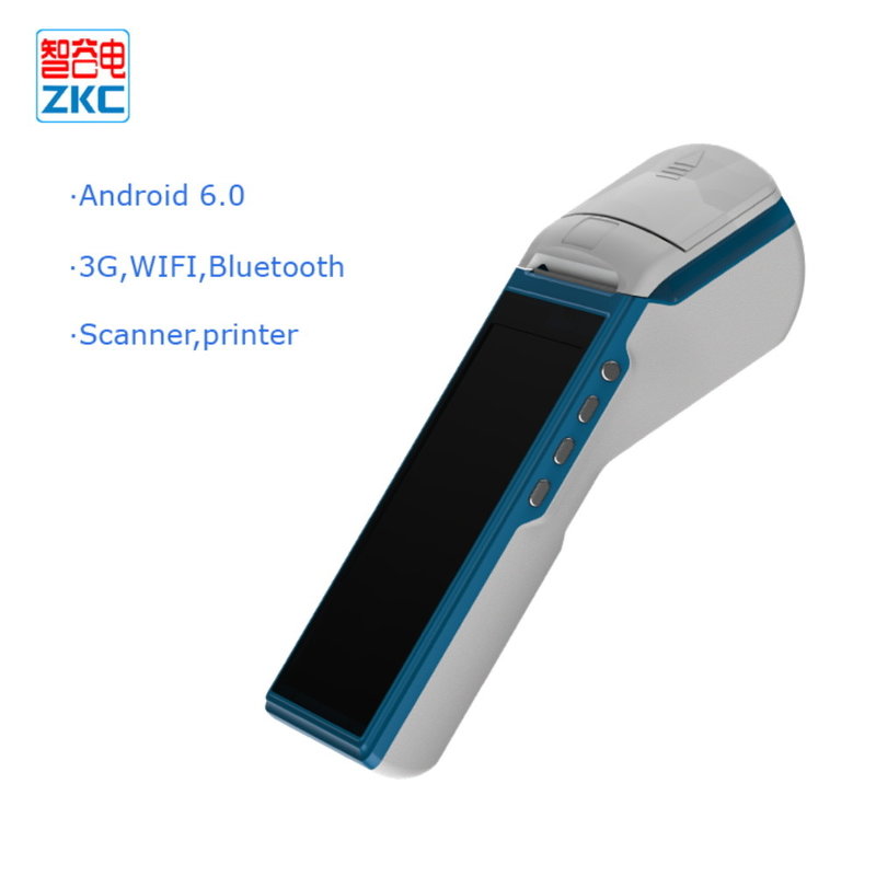 Built-in printer pos 5.5 inch Android 6.0 ordering online handheld pos terminal