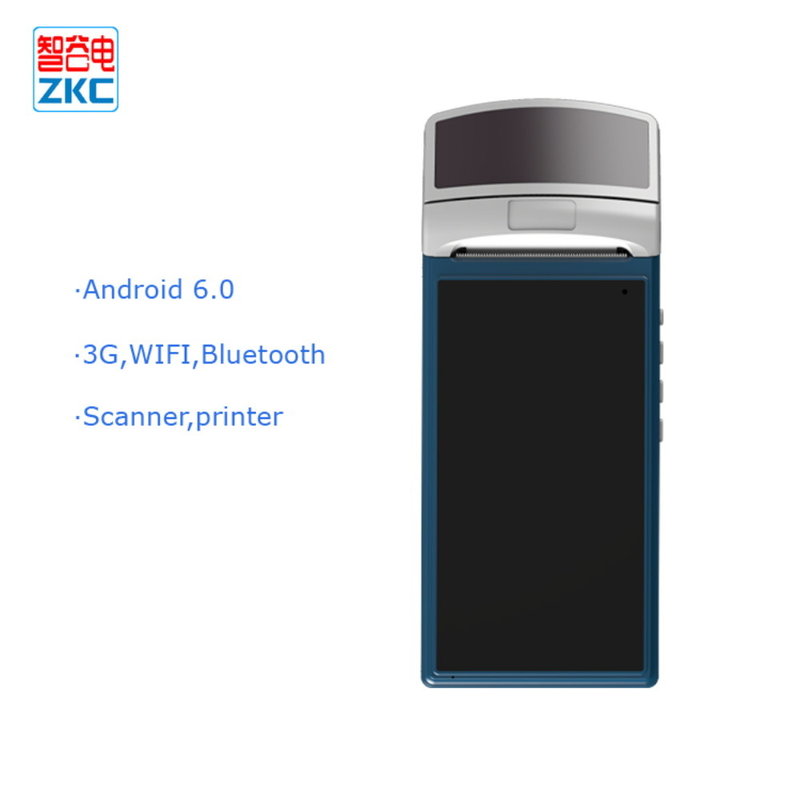 5.5" Display Wifi /3G/Bluetooth Handheld Mini Android Pos Terminal provide free SDK