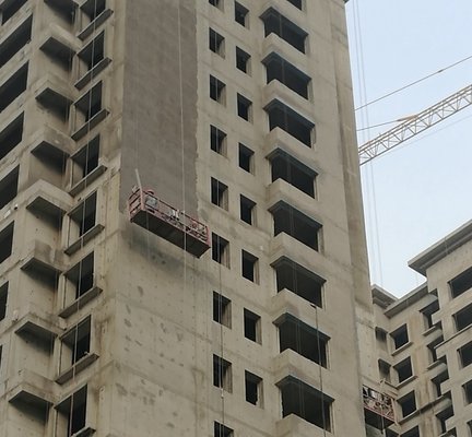 China ZLP630 aluminium modular suspended platform system for building maintenance supplier