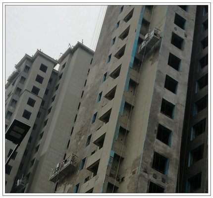 China 3 Phase aluminium 3*2m 1.5kw Zlp630 suspended platform for wall painting supplier