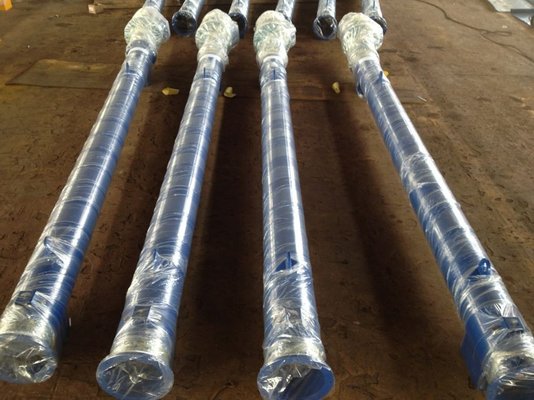 China Cement plant used carbon steel vertical 273mm screw conveyor for concrete mixing supplier