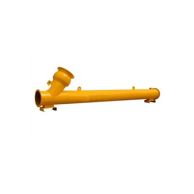 China Cement plant used carbon steel vertical 323mm screw conveyor for concrete mixing supplier
