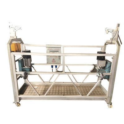 China Aluminum ZLP630 6 meters counter weight building cleaning cradle for sale supplier