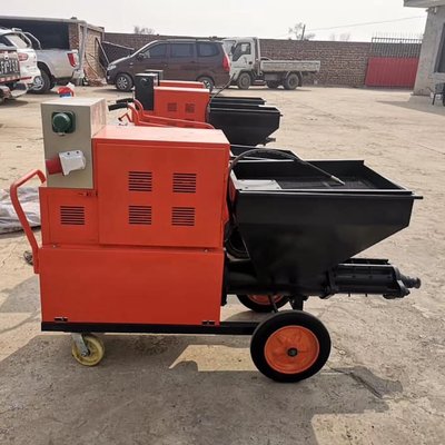 China Portable small single phase electric rendering spray machine for wall plastering supplier