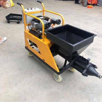 China Low cost lectric three-phase cement mortar plaster spraying machine in India supplier