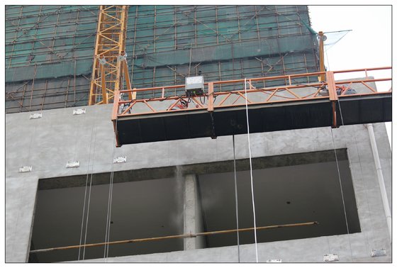 Building maintenance aluminium ZLP800 electric hanging scaffolding for sale supplier
