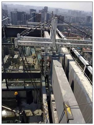 High rise maintenance Malaysia aluminium temporary gondola ZLP630 for sale supplier