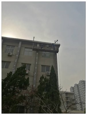 China electric cradle exporter building plastering temporary ZLP630 suspended platform supplier