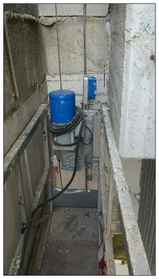 Galvanzied steel ZLP800 suspended rope platform in India for building maintenance supplier