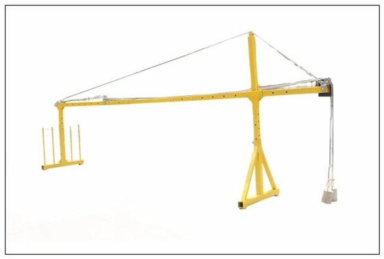 Painting steel 6 meters ZLP800 suspended platform for building cleaning supplier