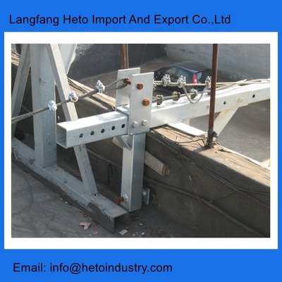 Electric building cradle galvanized steel facade maintenance hoist suspended platform for sale supplier