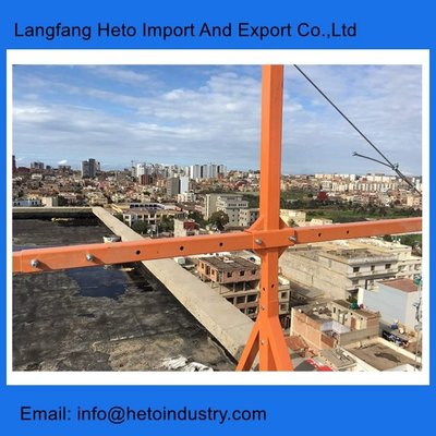 ZLP800 electric rope lifting cradle building cleaning aluminium suspended platform for construction supplier