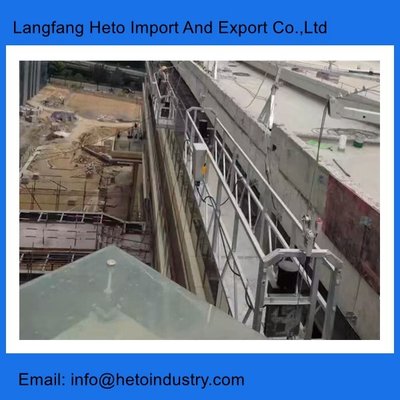 China hanging scaffolding exporter building cleaning temporary ZLP630 suspended platform supplier