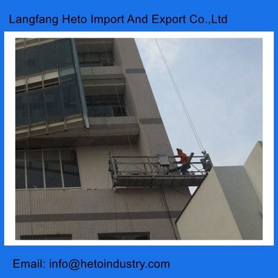 Temporary access suspended platform building cleaning electric cradle in Vietnam supplier