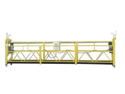 Vietnam 2 meters aluminium temporary suspended platform gondola for building maintenance unit supplier
