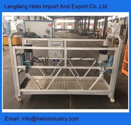 ZLP630 aluminium modular suspended platform system for building maintenance supplier