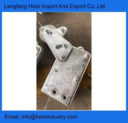 Philippines galvanized steel building maitenance unit ZLP800 temporary gondola working platform supplier