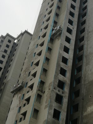 Galvanized steel 6 meters ZLP630 suspended working platform for cleaning supplier