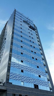Bahrain painting steel ZLP630 suspended working platform window cleaning equipment supplier