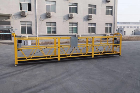 Aluminium 6 meters 630kg ZLP630 suspended access platform for building cleaning supplier