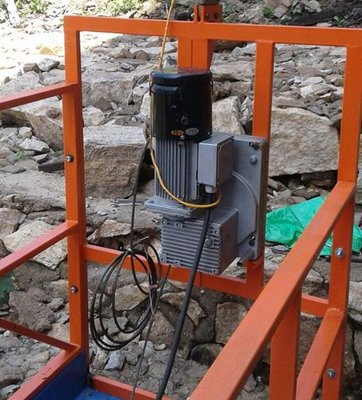 Chimney maintenance platform modular temporary ZLP630 ZLP800 building gondola system supplier