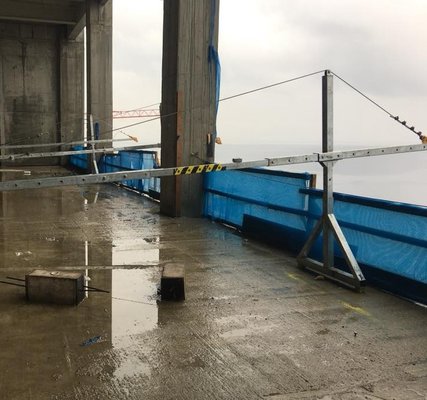 ZLP series galvanized steel temporary suspended platform system for building cleaning supplier