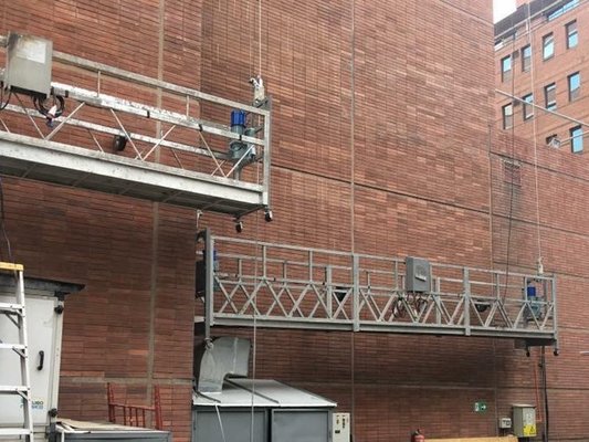 Chimney maintenance platform modular temporary ZLP630 ZLP800 building gondola system supplier