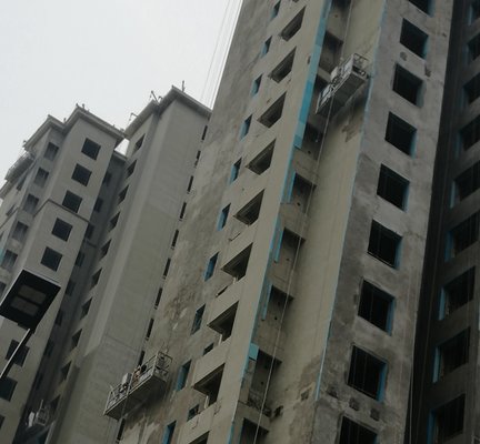 ZLP630 aluminium temporary suspended platform system for building repair supplier