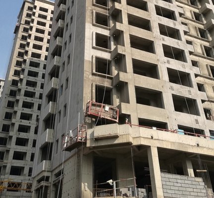 Painting steel ZLP630 safety working suspended scaffolding for cleaning supplier