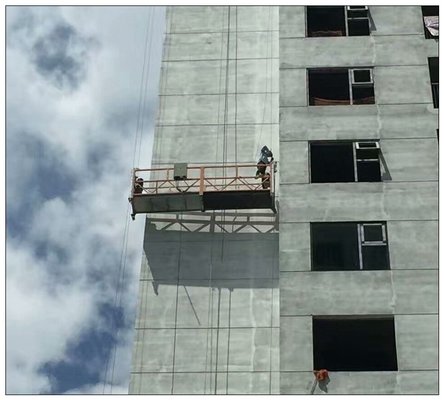 Painting steel ZLP630 safety working suspended platform for cleaning supplier
