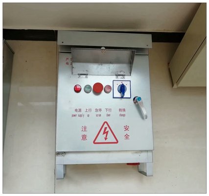 Painting steel 6 meters 630kg ZLP630 suspended access platform for building cleaning supplier