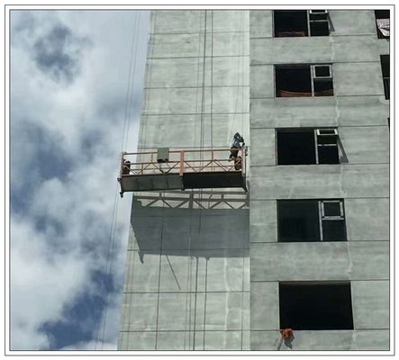 Chimney maintenance platform modular temporary ZLP630 ZLP800 gondola construction supplier