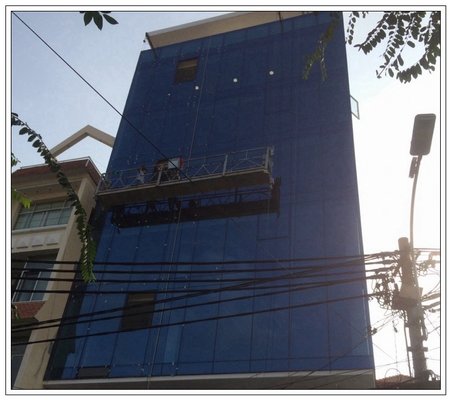 3 Phase hot galvanized 6m Zlp630 suspended platform for wall painting supplier