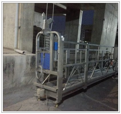 3 Phase aluminium 3*2m Zlp630 suspended platform for wall painting supplier