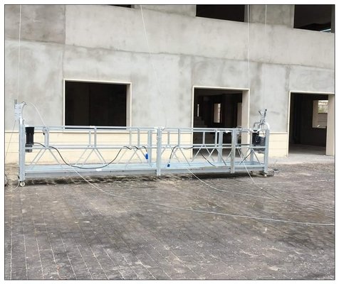 Aluminum ZLP630 modular suspended platform for building maintenance supplier