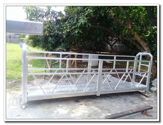 Galvanized steel 6 meters ZLP630 suspended access platform for cleaning supplier