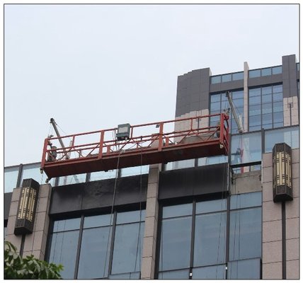 Galvanized steel 6 meters ZLP630 suspended access platform for cleaning supplier