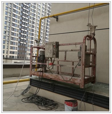 Galvanized steel 6 meters ZLP630 suspended cradle system for cleaning supplier