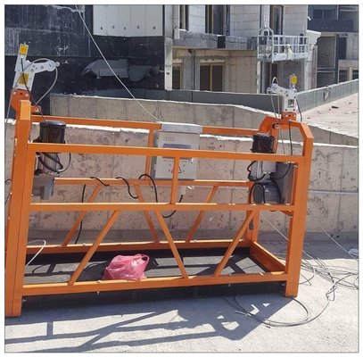 Painting steel ZLP800 modular suspended platform for building maintenance supplier