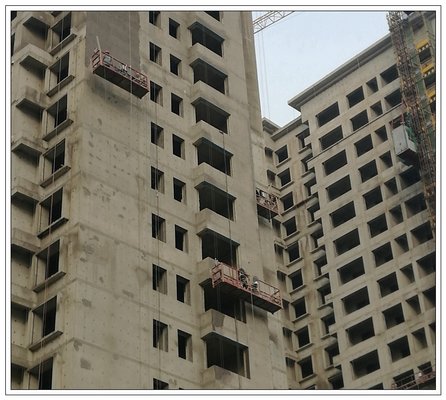 Painting steel ZLP800 modular suspended platform for building maintenance supplier
